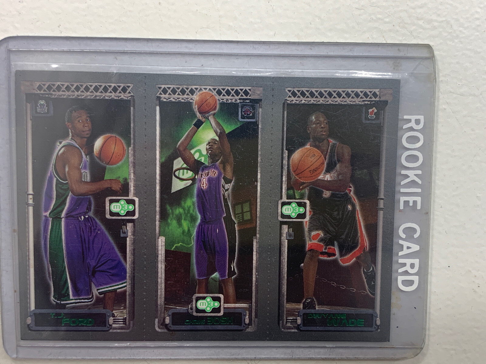 Matrix Triple Rockie Card Tj Ford, Chris Bosh, Dwayne Wade | eBay.de