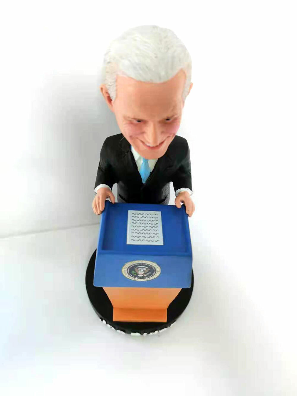 Presidential Joe Biden Bobblehead with Podium & Full Color Gift Box ...