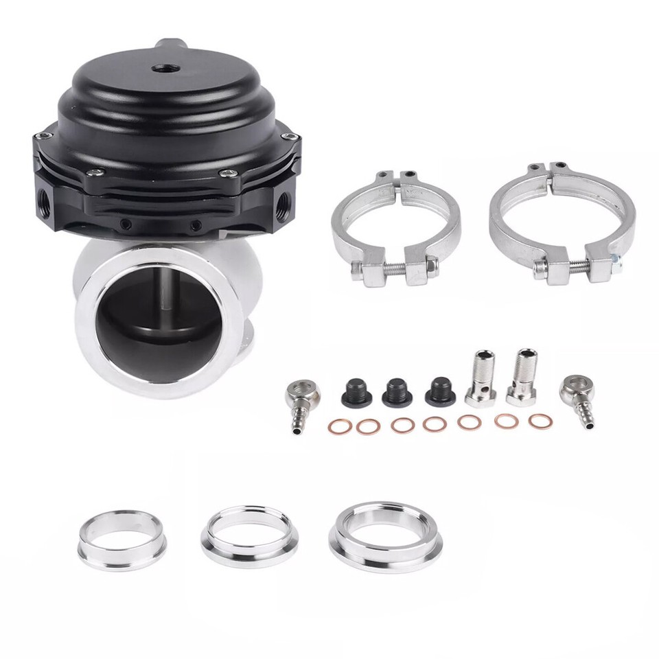 38mm Turbo External Wastegate MVS BOV Boost W/ Tial V-Band Flange ...