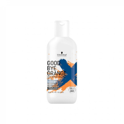 Schwarzkopf Goodbye Orange Shampoo 300ml Anti Orange Neutralisierendes ...