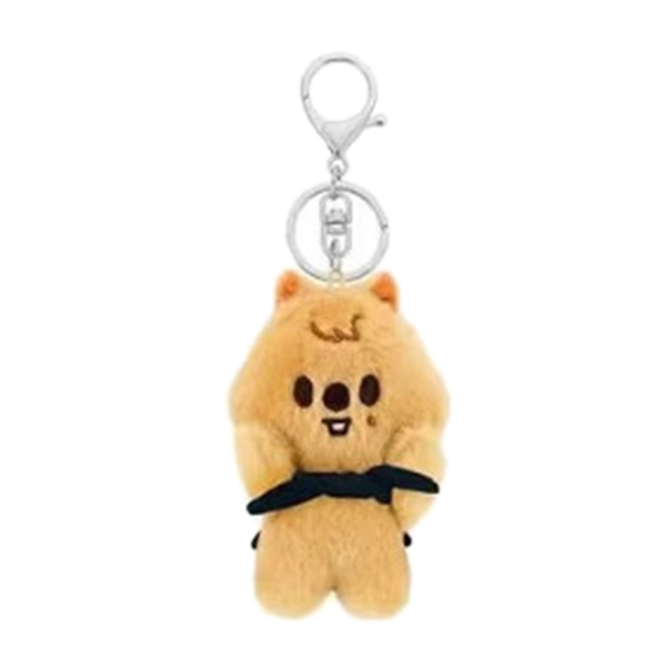 Magnetic Animal Keychain Set Cute JYP Plush Face Hugger Stray Kids ...