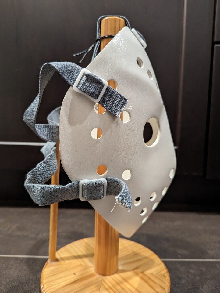 Fibrosport F-301 Replica Jacques Plante Fiberglass Goalie Mask Hockey ...