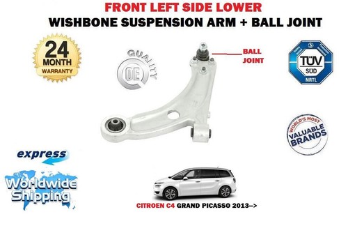 FOR CITROEN NO: 9800596680 9820081380 LEFT WISHBONE SUSPENSION ARM ...