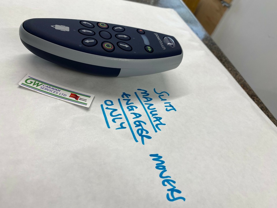 POWRTOUCH EVOLUTION CDFMC MOTOR MOVER REMOTE CONTROL HANDSET ...