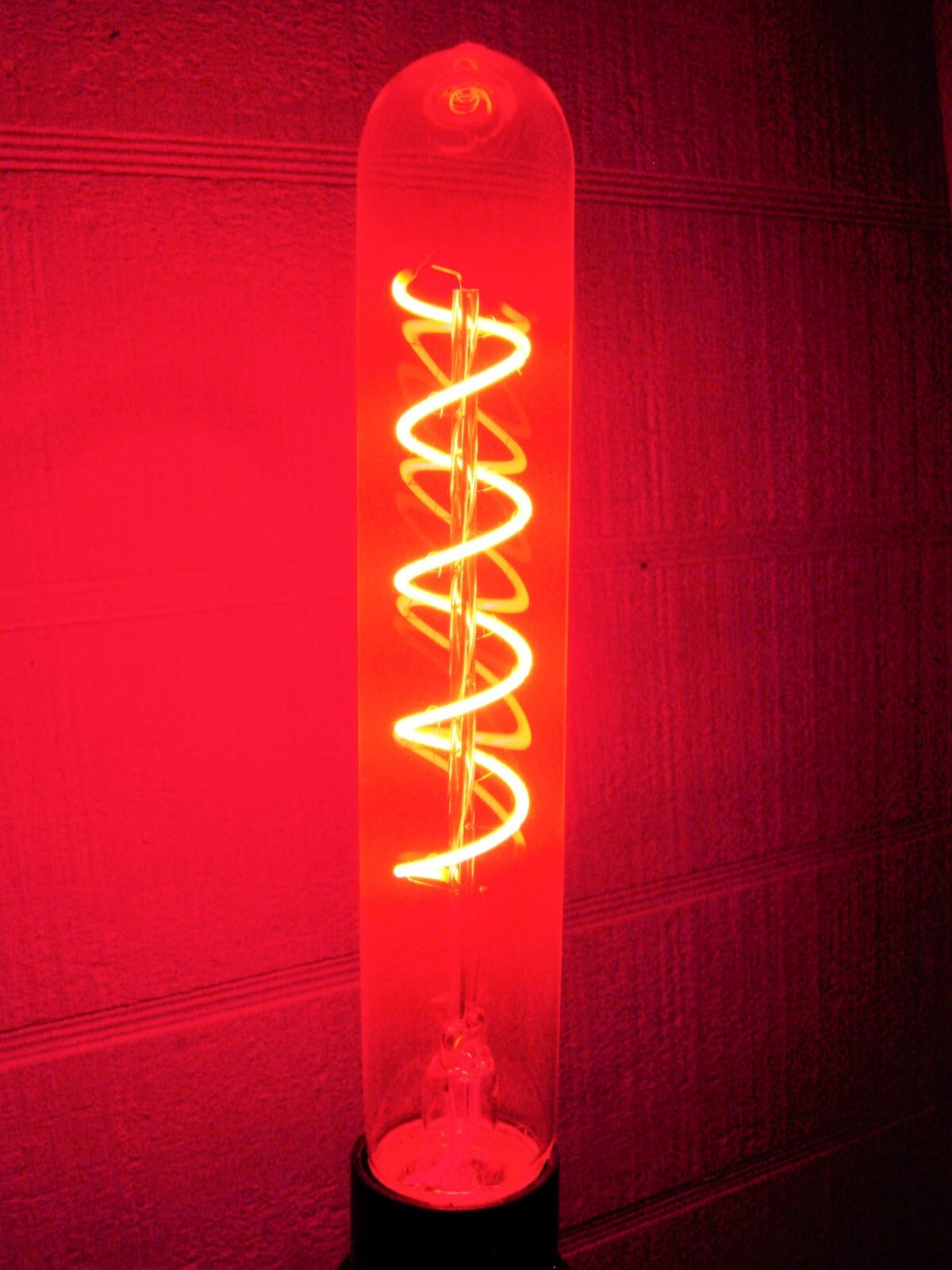 Light Bulbs - Antique Replica Light Bulbs - LED Spiral Tube - Color ...