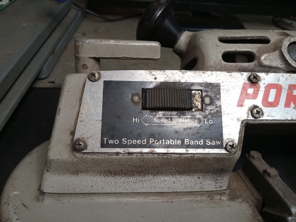 Ready for Restoration PORTER CABLE Porta-Band Model 725 Extra Heavy ...