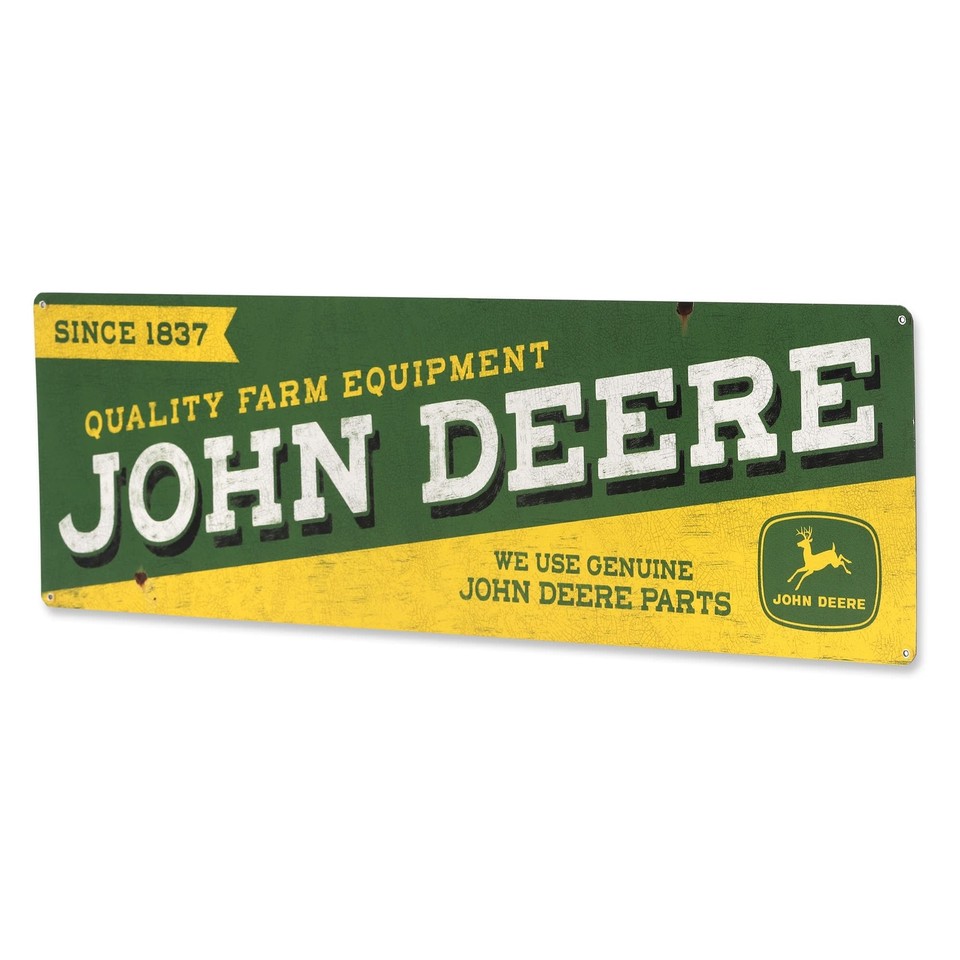 John Deere Billboard Metal Sign - Large Vintage John Deere Sign for ...