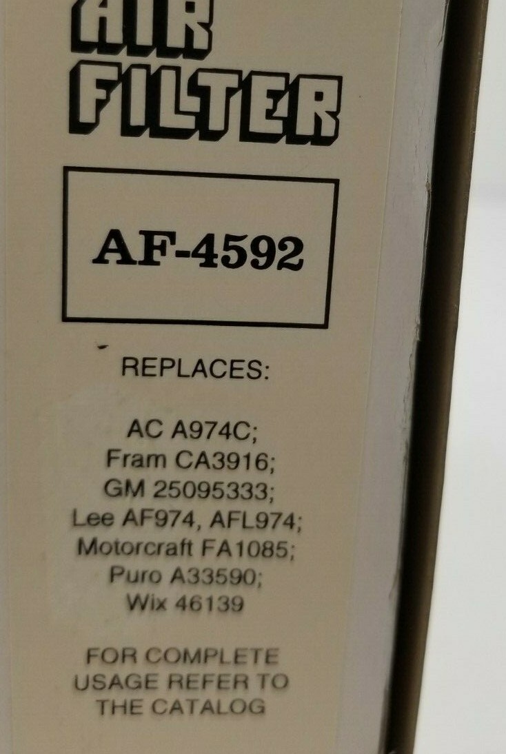 FLEETGUARD AF4592 - Air filter cross reference