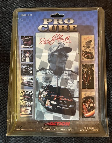 Vintage Dale Earnhardt Nascar Action Pro Cube by Game Day Enterprises ...