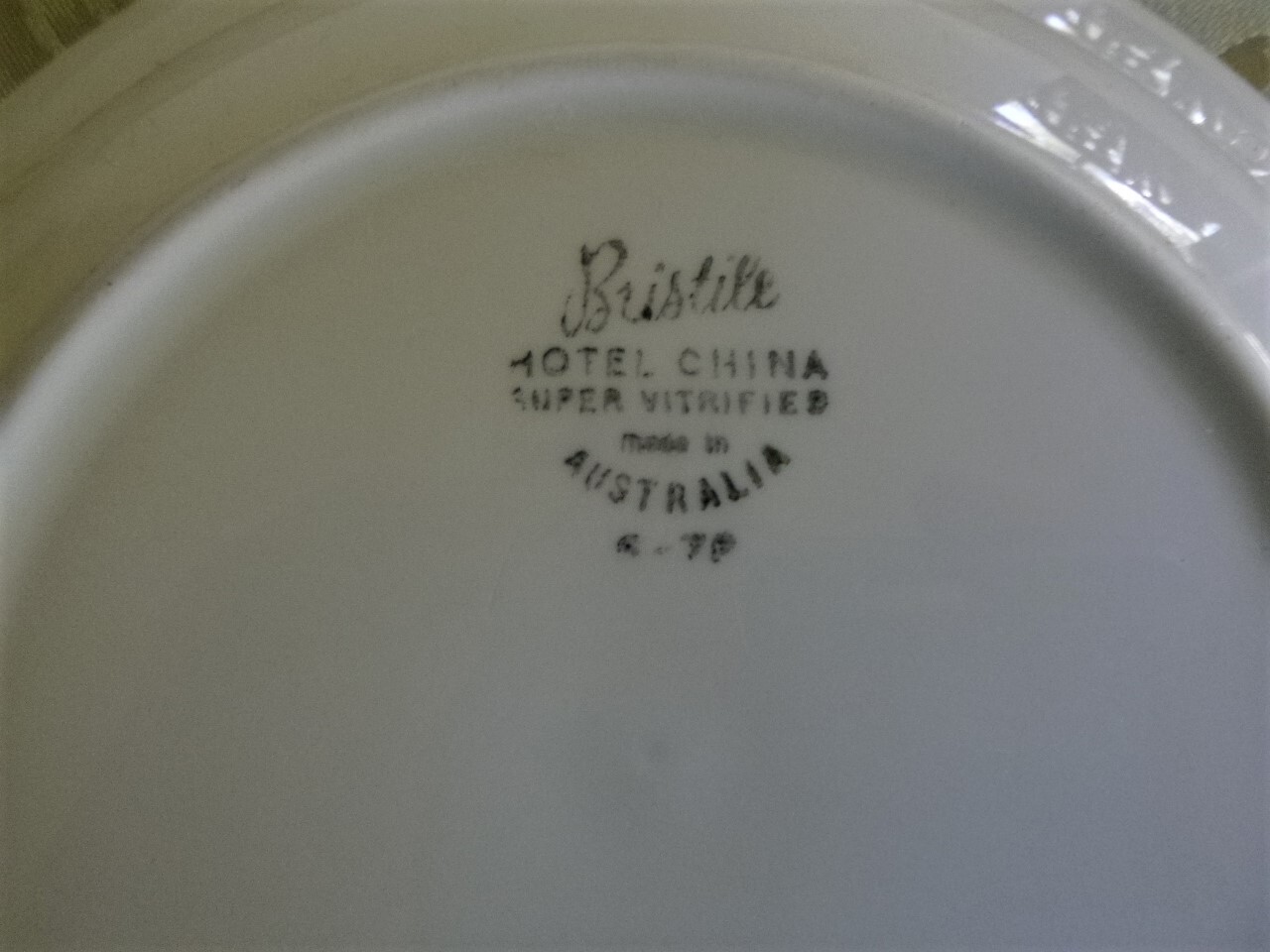 Vintage Bristile Australia Hotel China "Queensland Hospitals" Blue ...