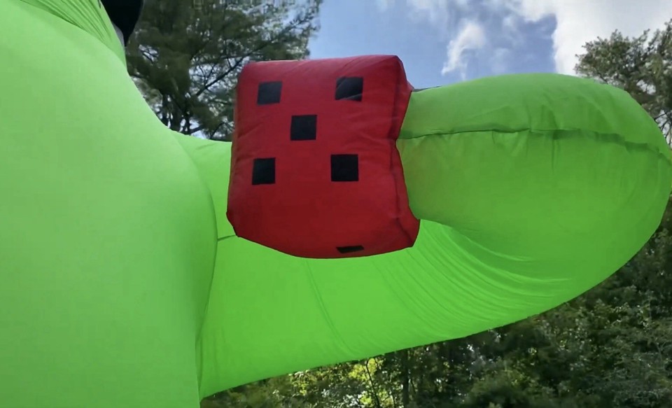 Gemmy 14ft Colossal Oogie Boogie Inflatable Nightmare Before Christmas ...