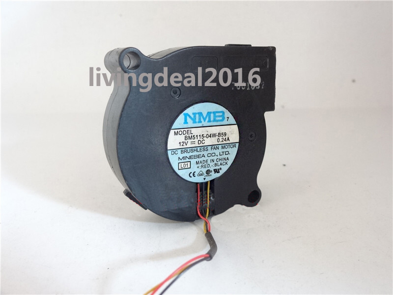 1pcs NMB 5CM 5015 12V0.24A BM5115-04W-B59 Fan New | eBay