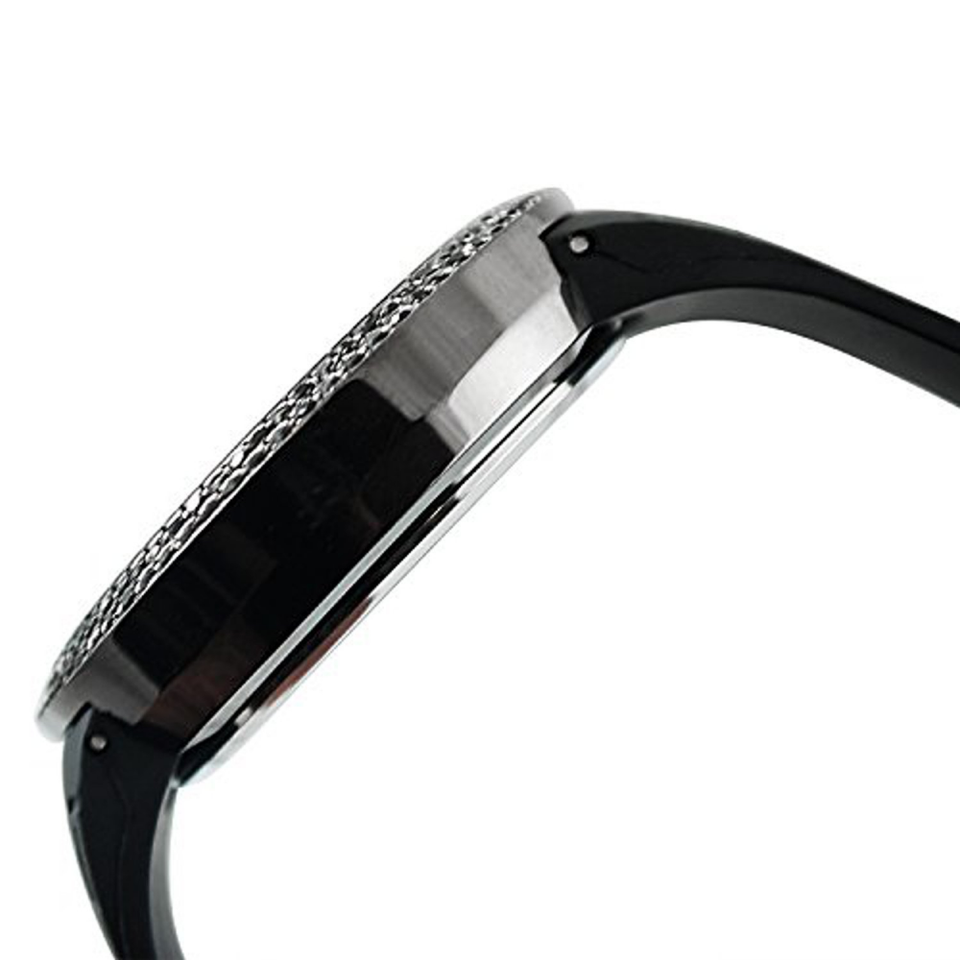 Touch Screen Sports Watch & Ankh Necklace & Iced Cuban Chain Bling ...