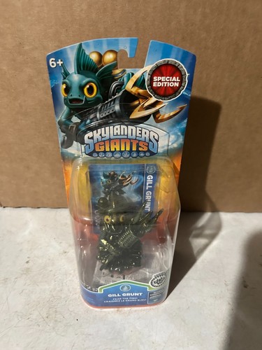 RARE Skylanders Special Edition Metallic Green Gill Grunt -- NEW in Box ...