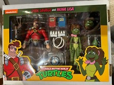 Teenage Mutant Ninja Turtles NECA Mona Lisa and Dirk Savage (Cartoon)