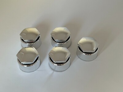 LOCKING WHEEL NUT COVERS FOR BMW 3 4 5 6 X1 X2 X3 X5 SERIES BOLT Silver ...