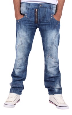 G72 Denim Men's Regular Straight Fit Jeans – Designer Style – Urban ...