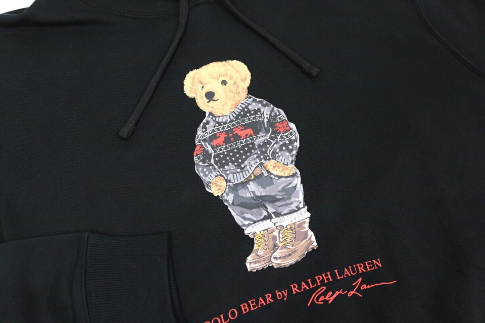 Polo Ralph Lauren Polo Bear Preppy Bear Pullover Hoodie Hooded ...
