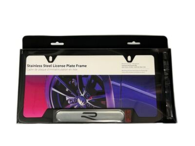 Genuine R Line License Plate Frame - New Style R Logo 5H0071801 | eBay