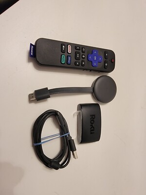 Roku Express+ HD Streaming Media Player w Voice Remote 3931RW ...