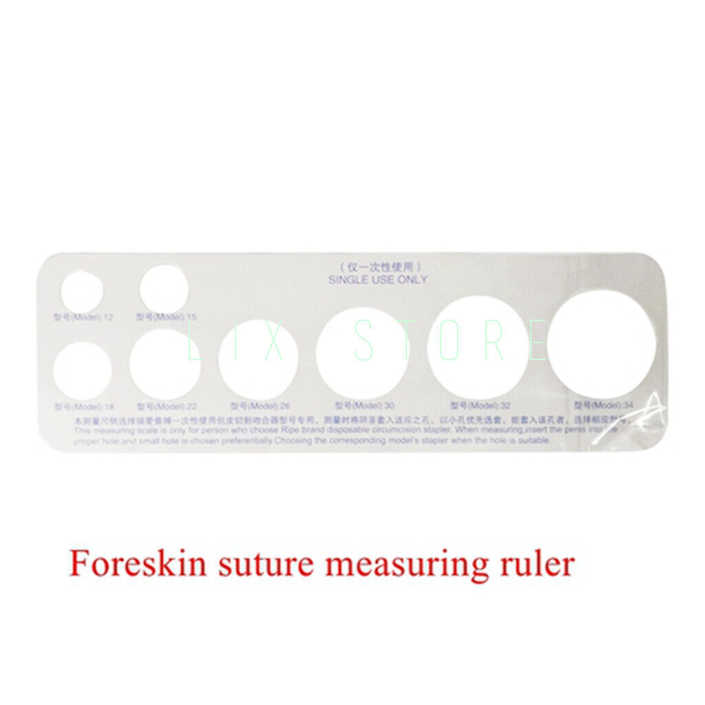 1pcs Single-use circumcision stapler measurement caliper foreskin ...