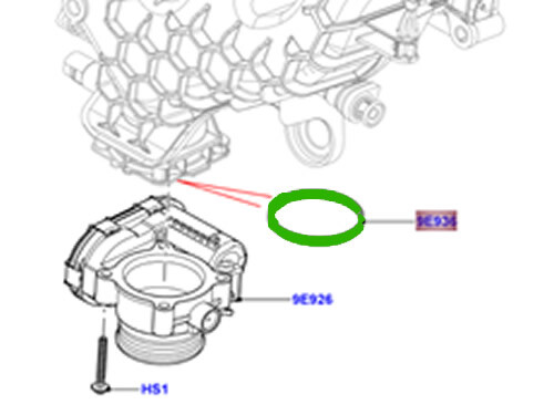 Land Rover LR024989 Genuine OEM Gasket for sale online | eBay