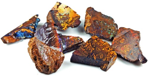 48 grams Boulder Opal Koroit Yowah Australian Natural Rough PARCEL ...