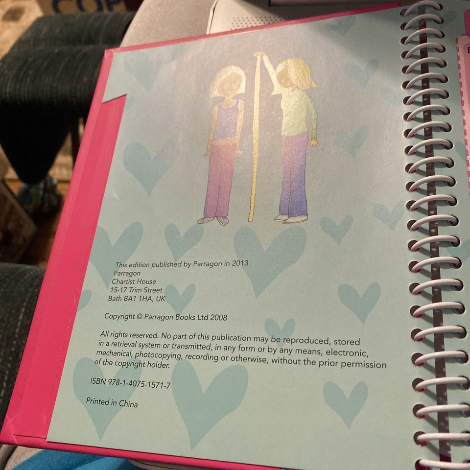 Just for Girls - spiral-bound by Sarah Delmege EUC A Book About Growing ...