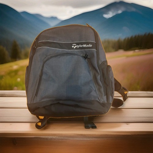 Taylormade Players Backpack TM18 Golf Gray Black Laptop | eBay