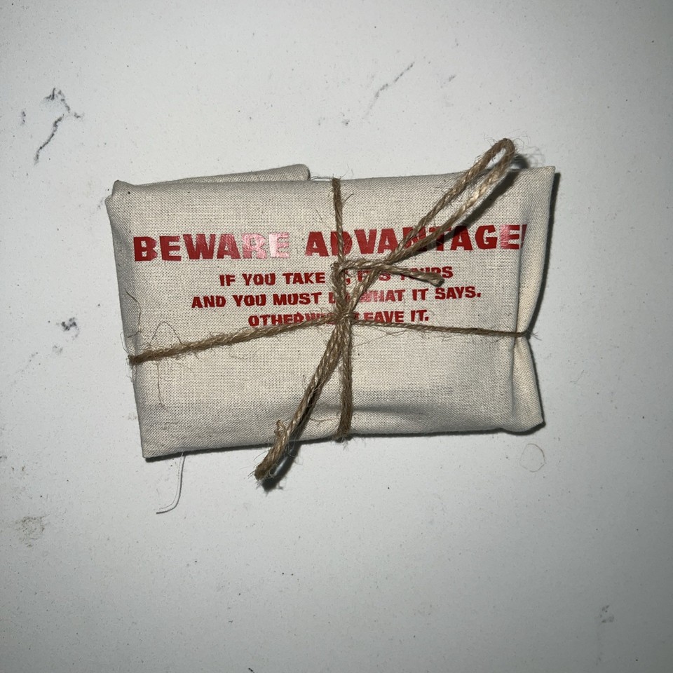 Survivor Season 47 Hidden Immunity Idol Prop Replica BEWARE advantage ...