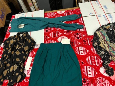 RARE VINTAGE Wholesale Lot 9 Piece Clothing Brand NEW with Tags ...