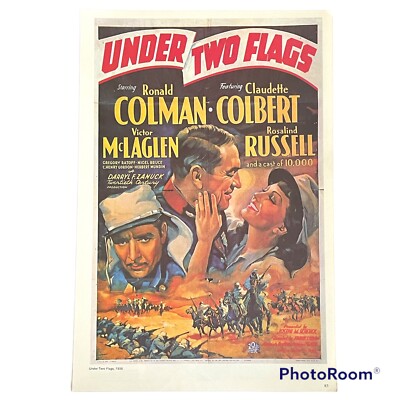 VTG Under Two Flags Ronald Colman Claudette Colbert 2 Sided 1936/37 ...