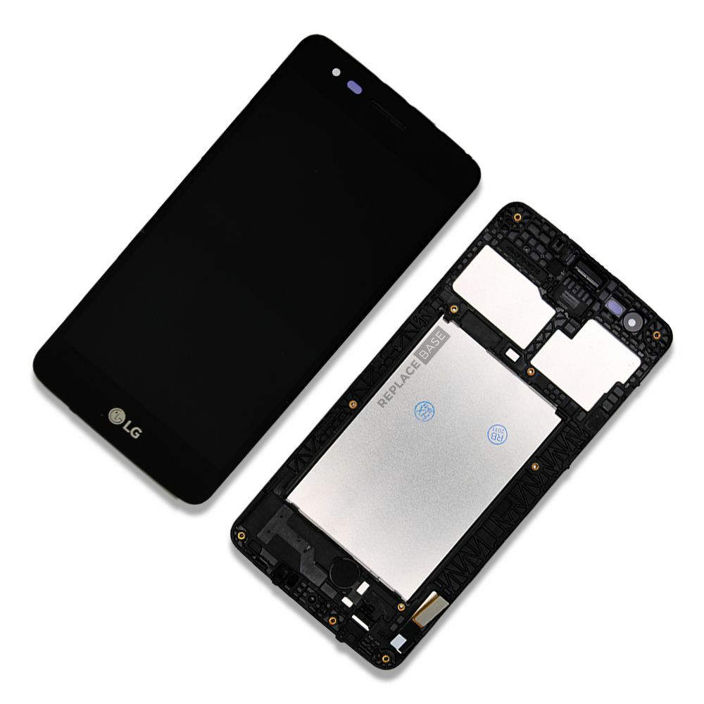 LCD Screen For LG K8 2017 M200N Black Replacement Touch Digitizer Frame ...