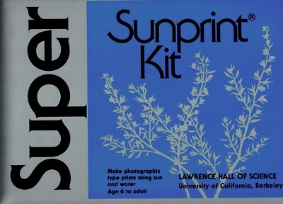 Super Sunprint Kit, Solar Print Paper, Sun Powered Art, 20x30 cm(7.8x11 ...