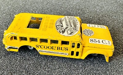 Hot Wheels Redline 1971 S’Cool Bus Heavyweights Yellow School Bus | eBay