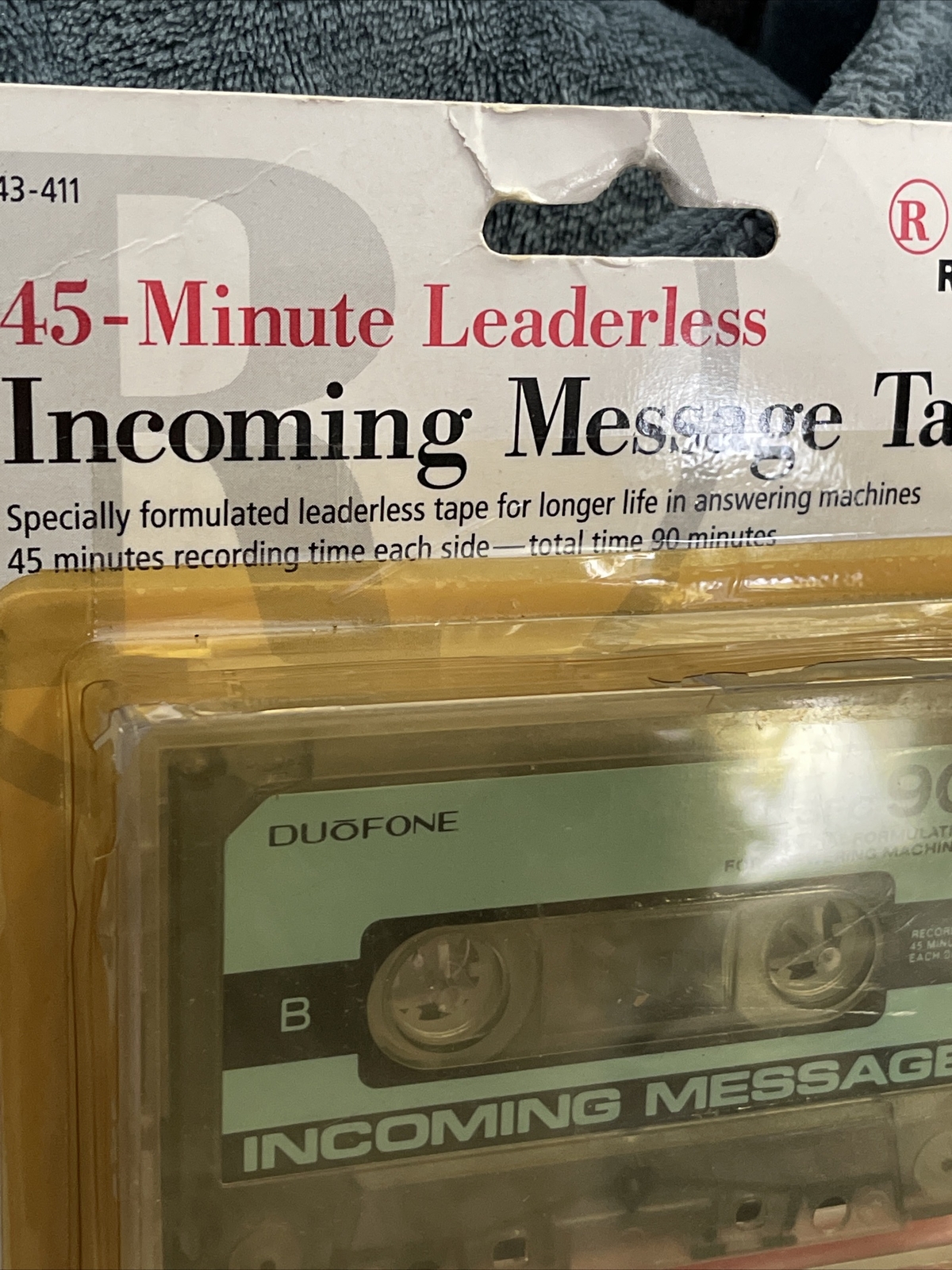 New Duofone 45-MINUTE INCOMING MESSAGE TAPE Cassete Answering Machine ...