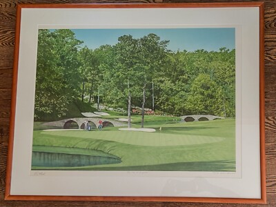 The 11th at Augusta: Signed by World Golf Hall of Fame Golfer Ray Floyd ...