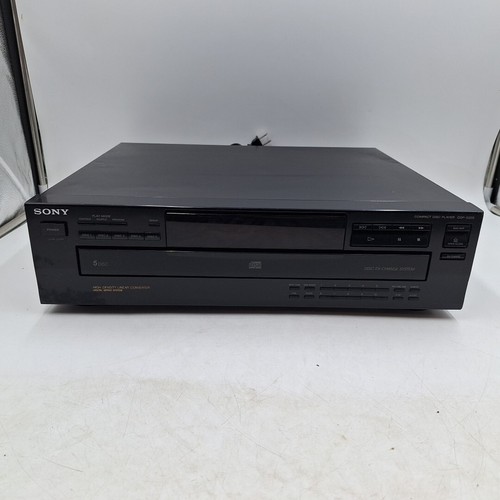 Sony CDP-CE235 CD Changer 5 Compact Disc Player HiFi Stereo Vintage ...