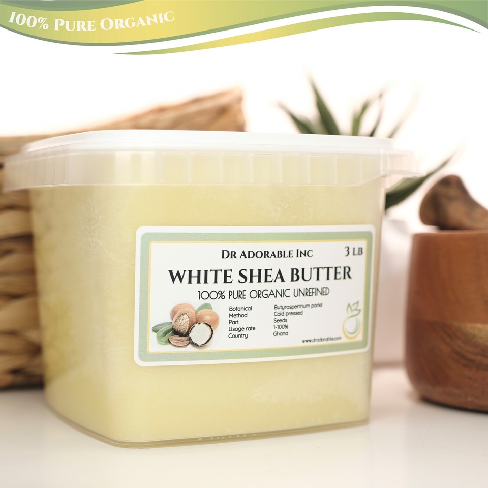 Premium High Quality Shea Butter WHITE Unrefined Raw Organic You Pick ...