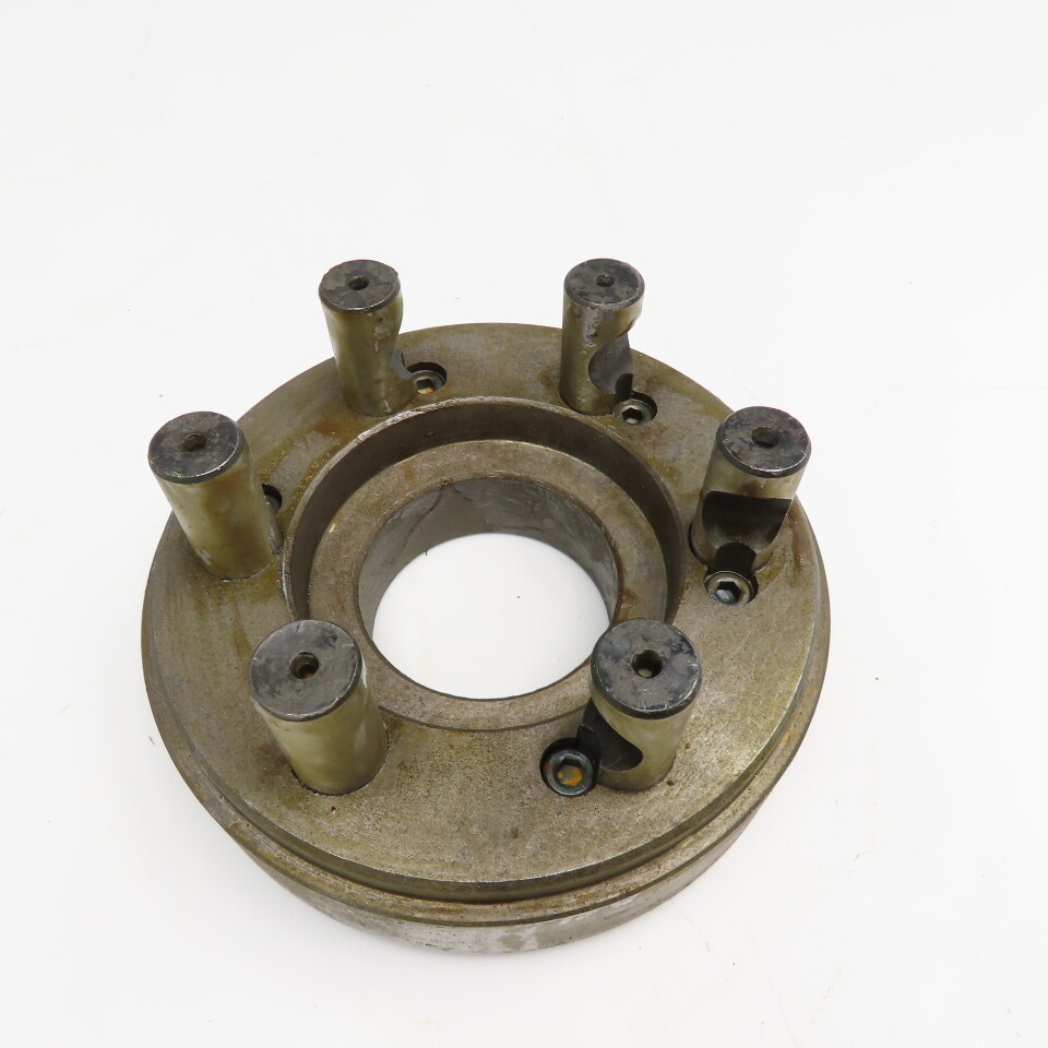 D1-6 Lathe Spindle Camlock Mounting Plate 7-1/8" OD 6 Pin | eBay