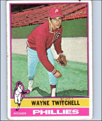Wayne Twitchell #543 - 1976 Topps Baseball - Ungraded - Philadelphia ...