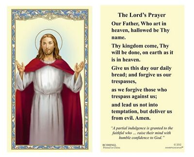 Holy Cards - Religious Prayer Card