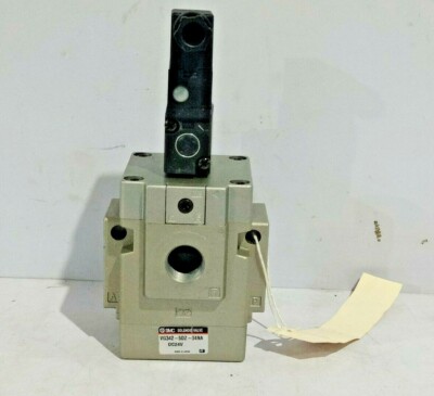 SMC VG342-5DZ-04NA Solenoid Valve DC24V VO307-5DZ Press 0-0.9MPa | eBay