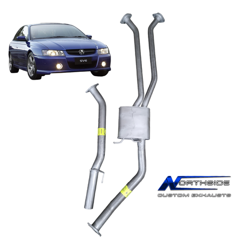 Pex 2.5" Catback Exhaust fits Holden Commodore Vt - Vy L67 and Vz ...