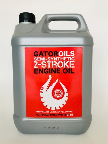 5 litre 2 stroke Semi Synthetic Low Smoke Engine Oil API TC+, JASO FD ...