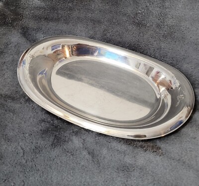 Vintage 1847 Rogers Bros Springtime Silver Plated Bread Tray Serving ...