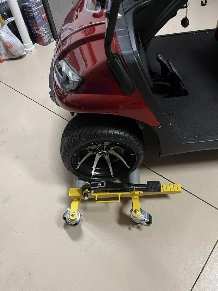 1300 lb Capacity Auto Car Wheel Dolly Self-Loading Vehicle Positioning ...