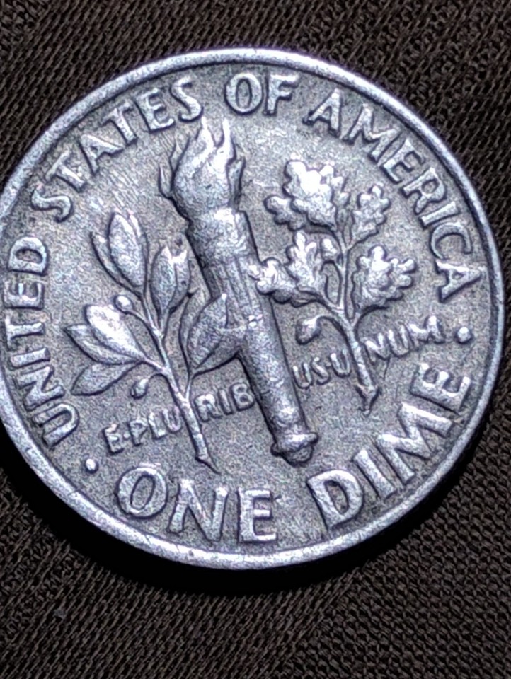 1988 P Roosevelt Dime 10c Broadstrike Error Coin | eBay