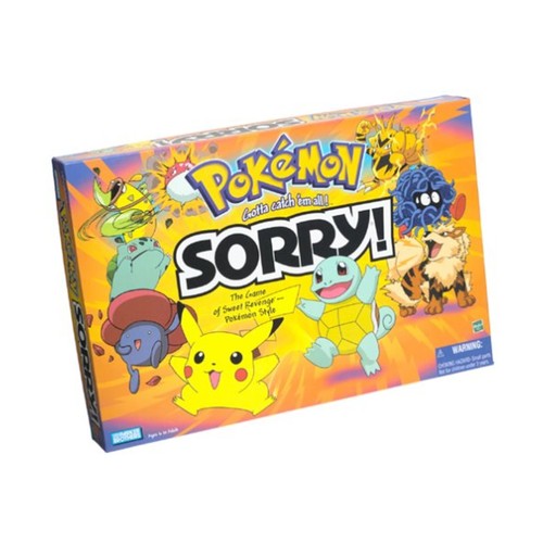 Hasbro Boardgame Sorry - Pokemon Box Fair/EX 76930414644| eBay