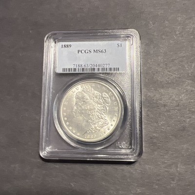 1889 PCGS MS63 Morgan Silver Dollar | eBay
